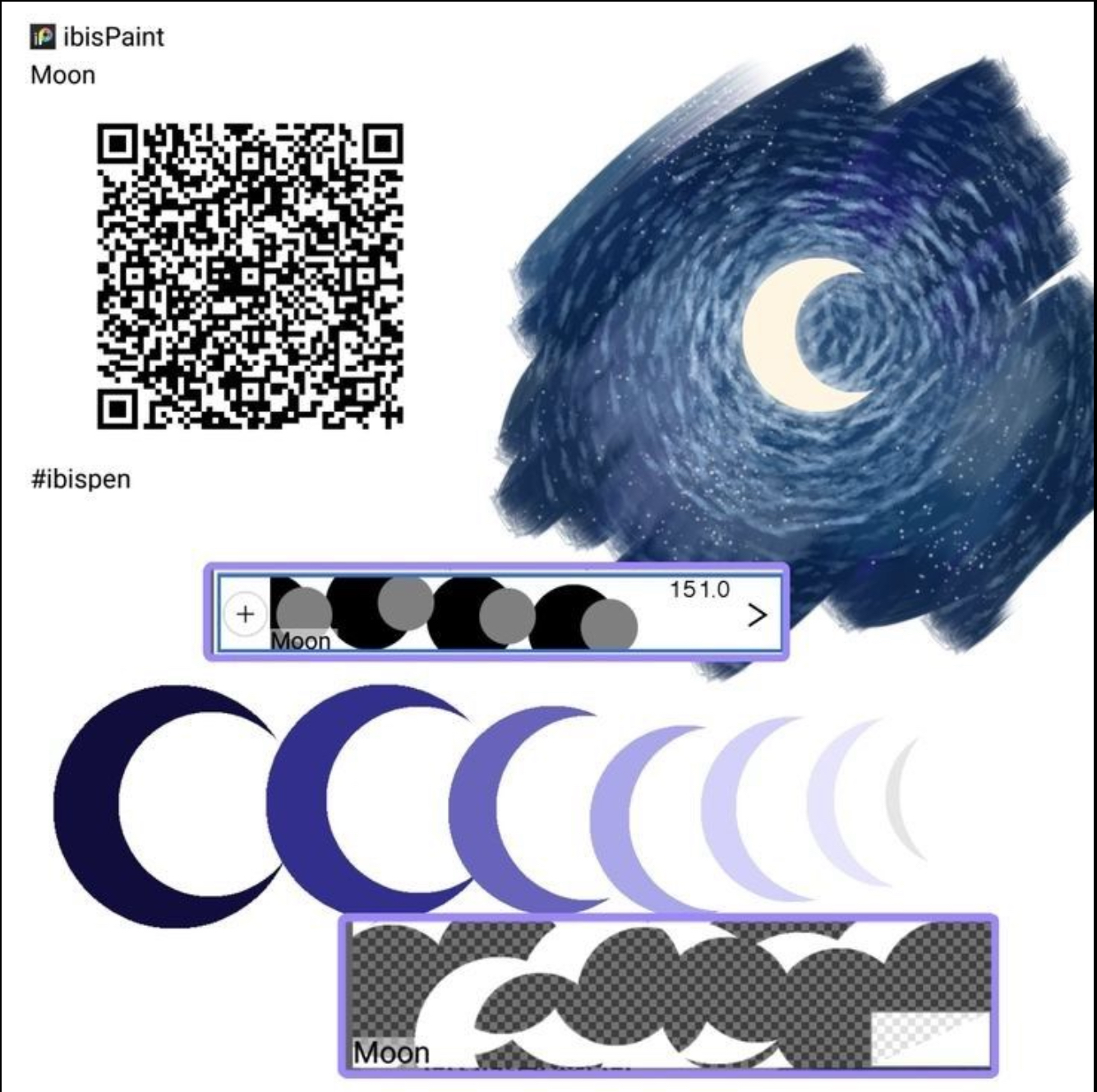 Moon Brush !NOT MINE! - ibisPaint
