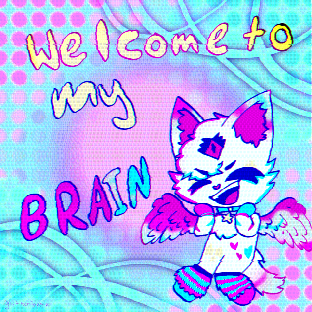 Welcome to my BRAIN - cover art - ibisPaint