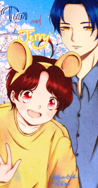 Tom and Jerry - ibisPaint