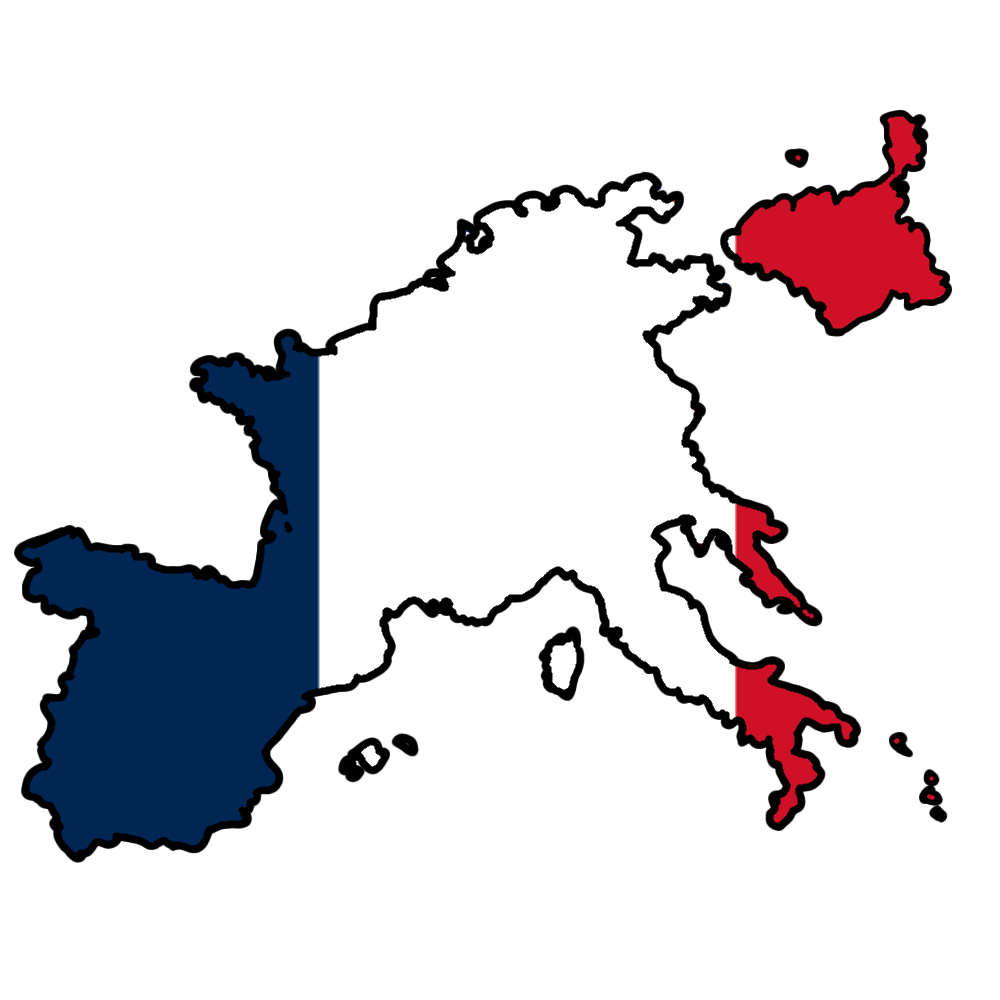 French empire first flag map - ibisPaint