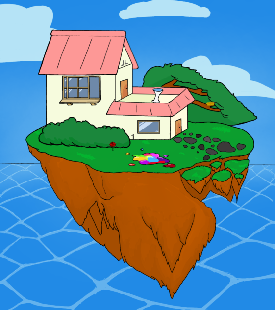 floating island - ibisPaint