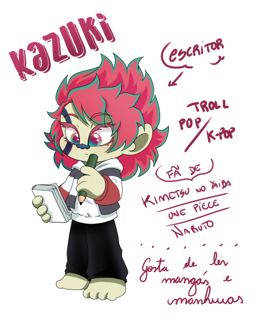 kazuki new oc troll - ibisPaint