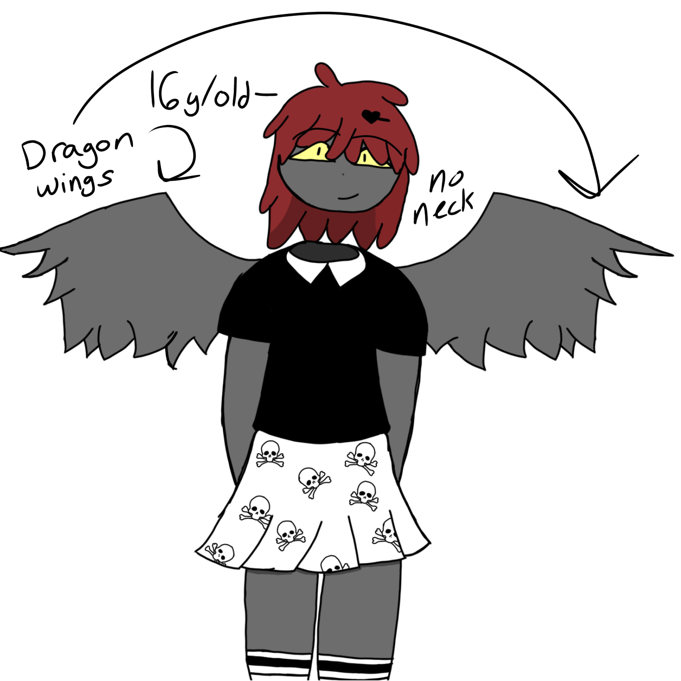 Raven ref sheet - ibisPaint