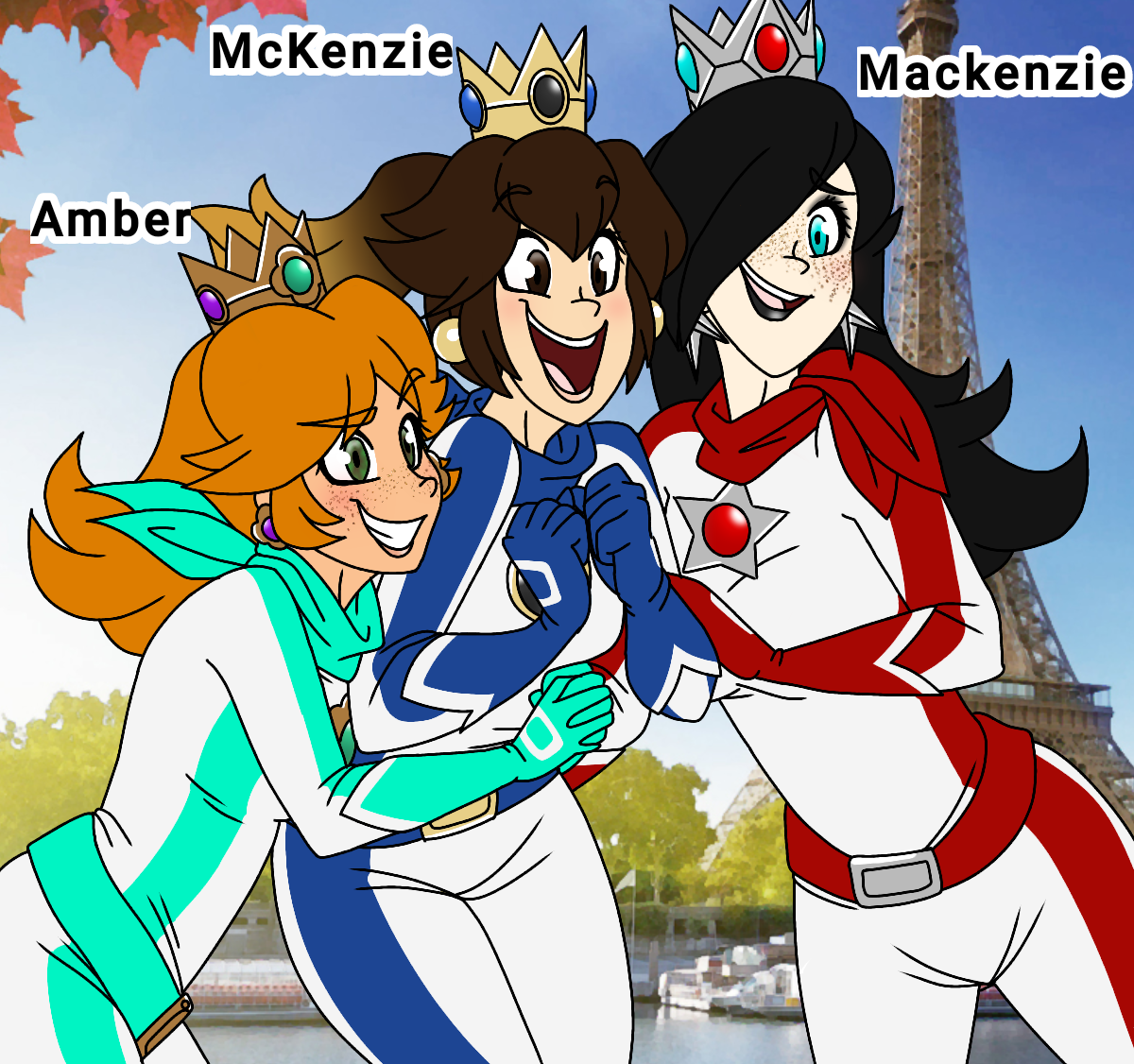 Amber, McKenzie & Mackenzie - ibisPaint
