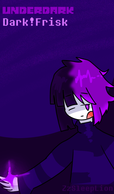 Dark!Frisk - ibisPaint