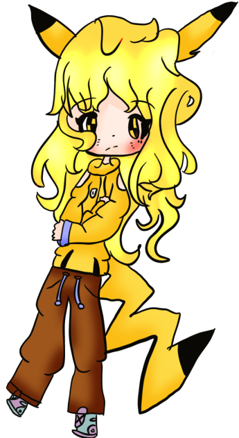 Hooman pikachu - ibisPaint