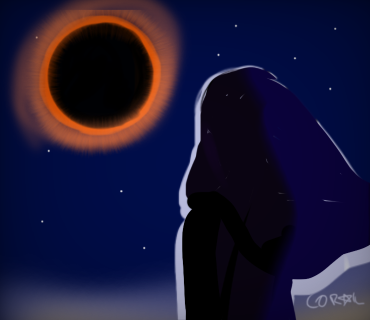 Solar eclipse - ibisPaint