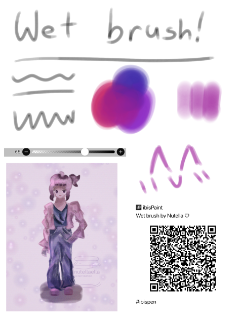 wet brush 💦 - ibisPaint