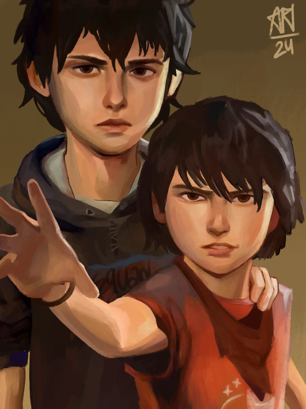 Sean and Daniel 🐺 - ibisPaint