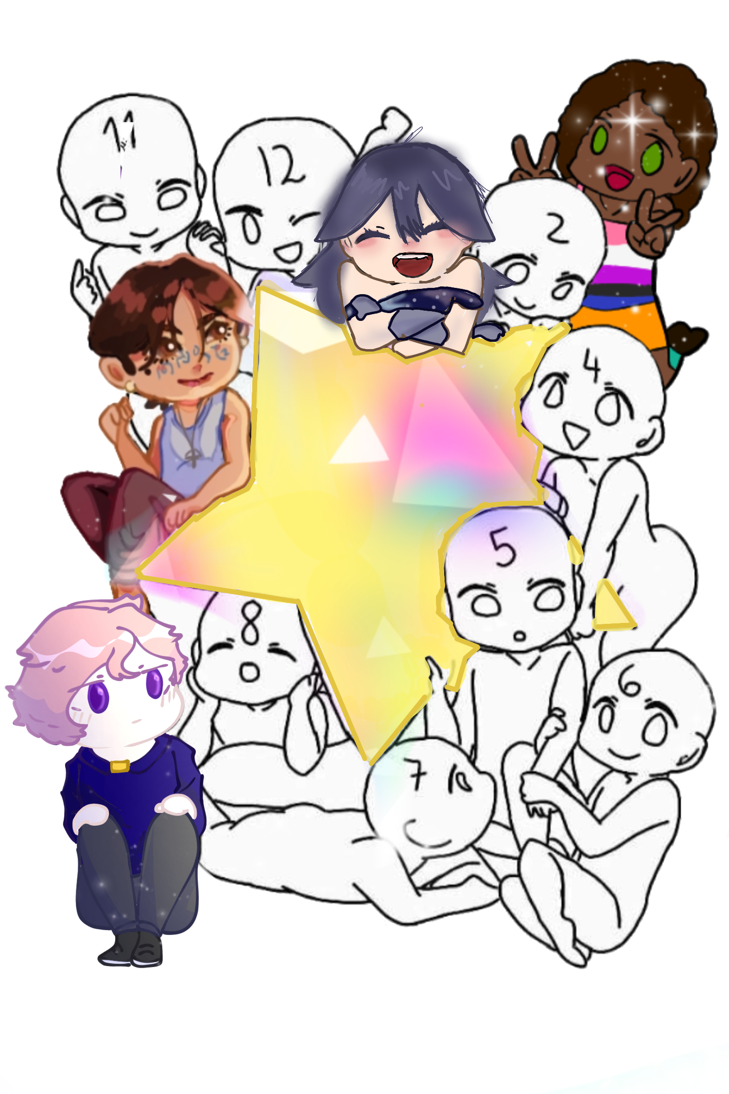 star Collab - ibisPaint