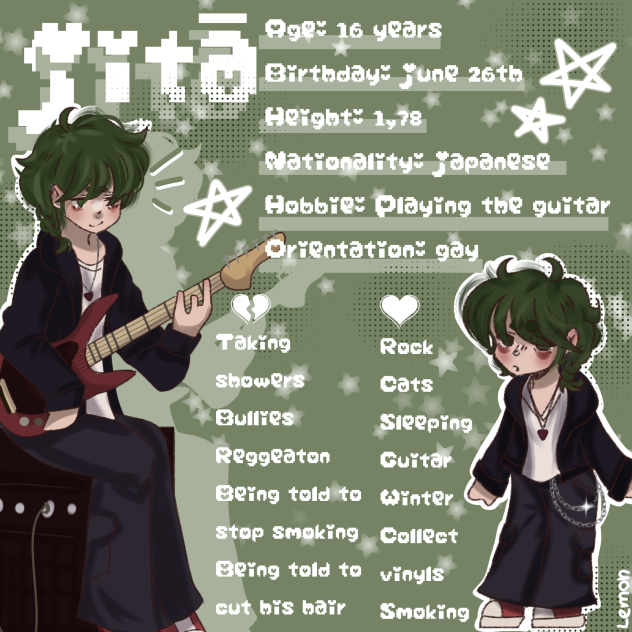 JITĀ SILLY AND LATE OFFICIAL REF SHEET - ibisPaint