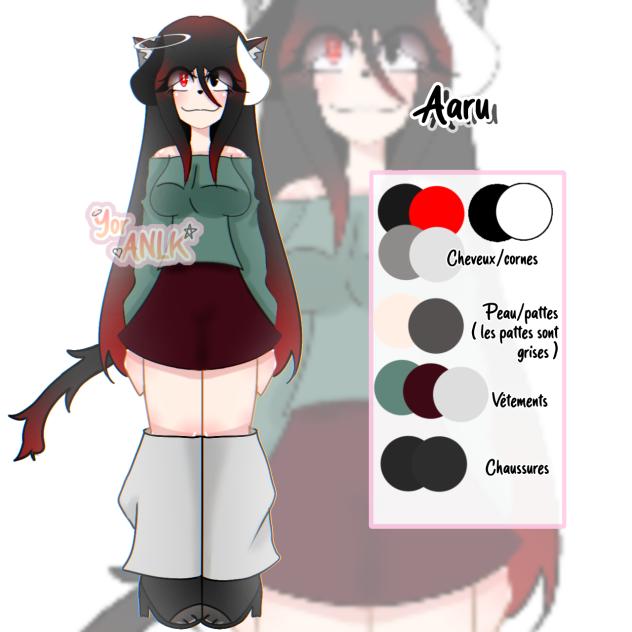 Aaru character sheet - ibisPaint