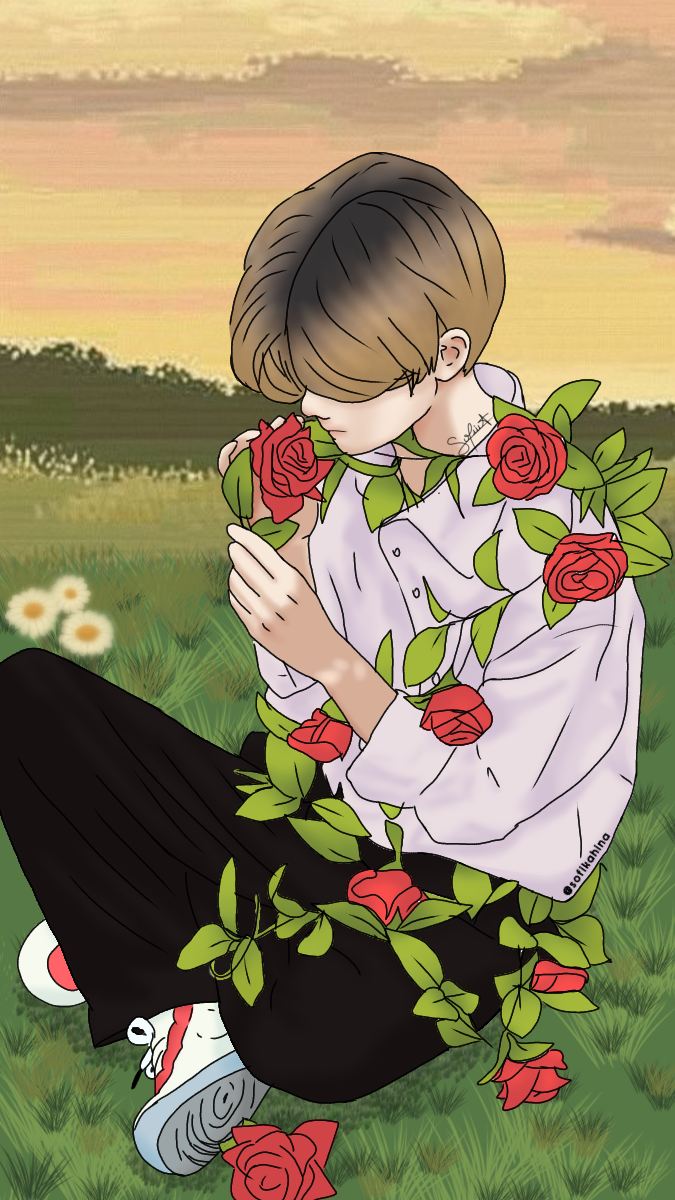 Una rosa - ibisPaint