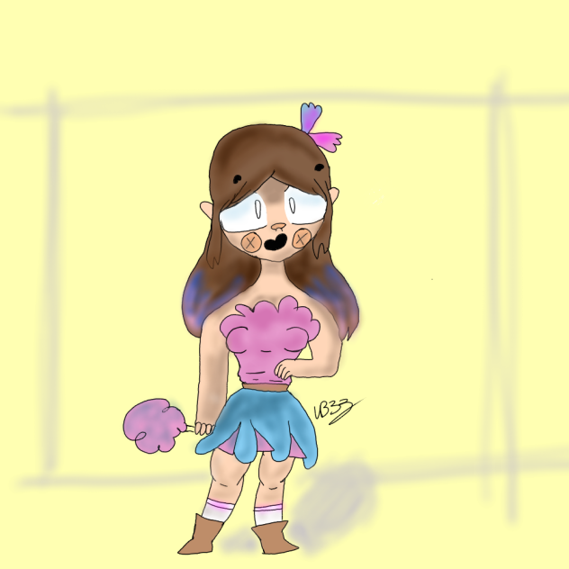Cotten Candy Girl - ibisPaint