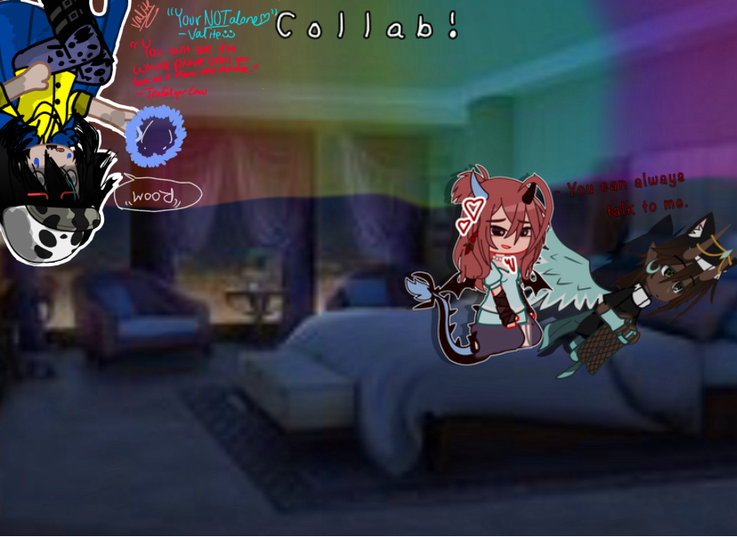 Random mental support collab or whatever - ibisPaint