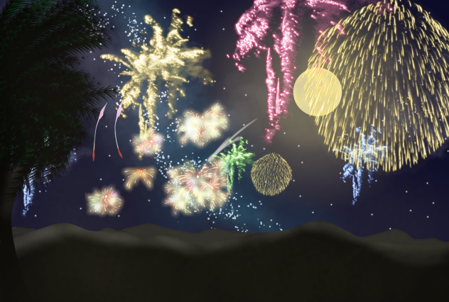 The Galactic Night 2.0(new year ver.) - ibisPaint