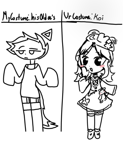 A costume collab - ibisPaint