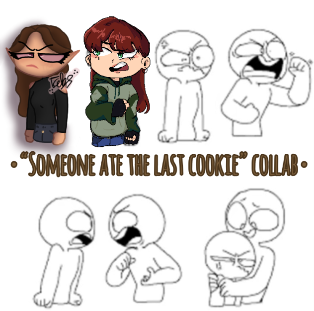 who took my cookie - ibisPaint