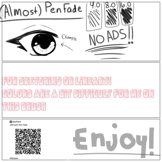 (Almost) pen fade - ibisPaint