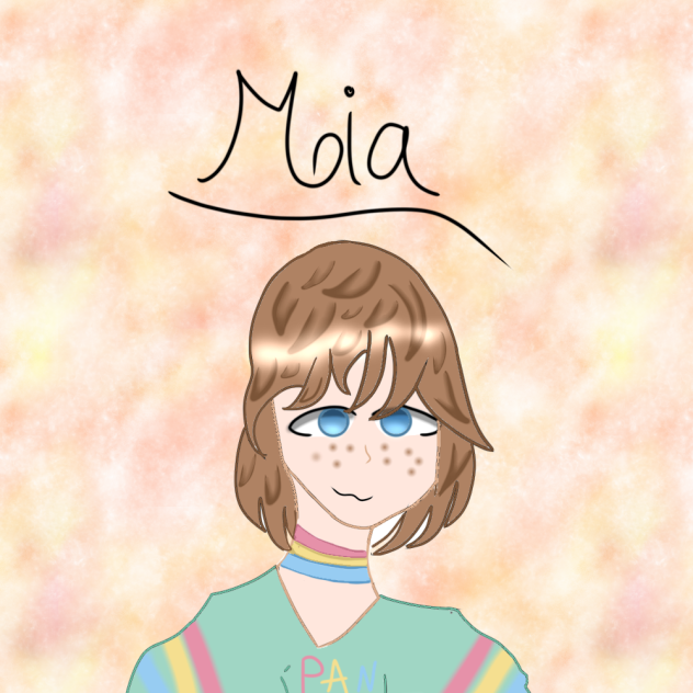 Mia (shirt is literally me lmao) - ibisPaint