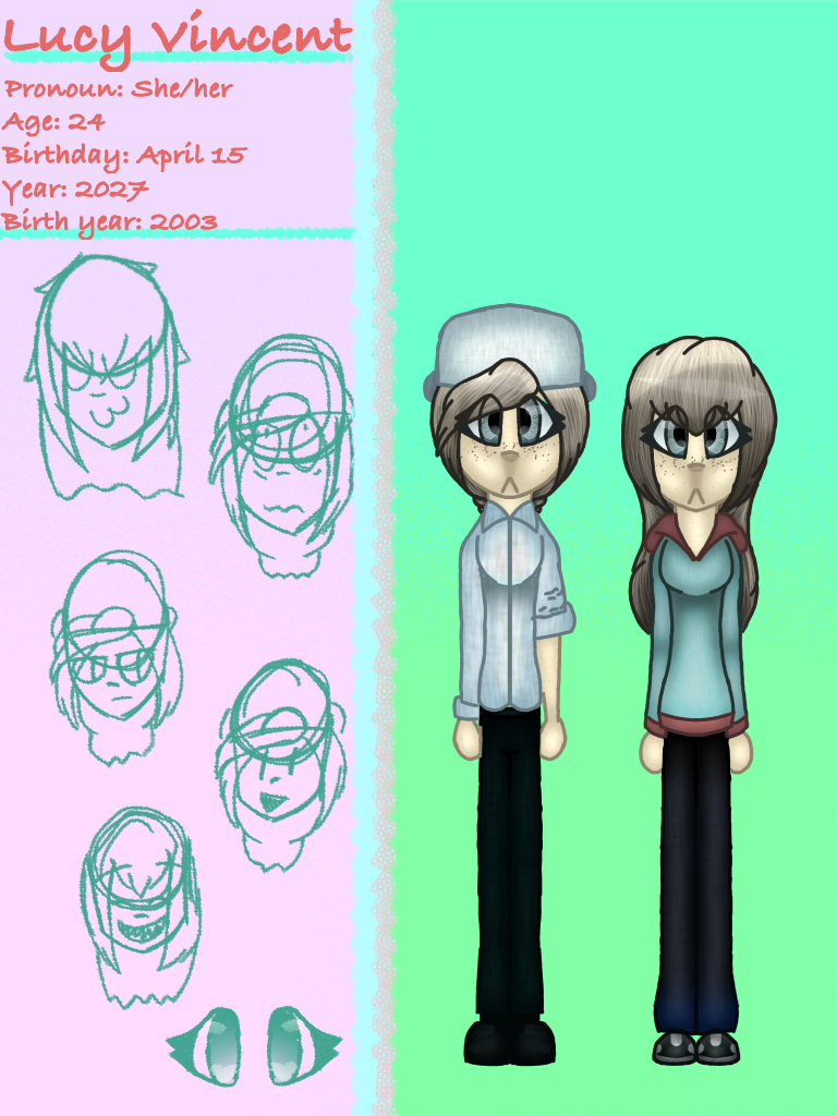 Lucy Vincent (Night guard) - ibisPaint