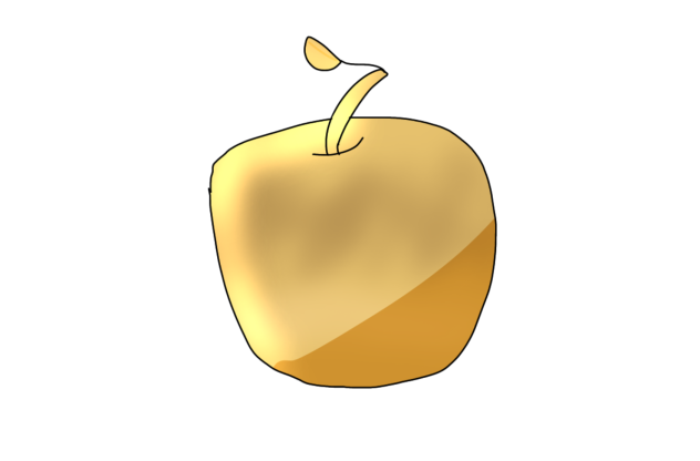 Golden Apple - ibisPaint