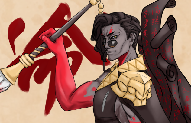Luo Yan (Dislyte speedpaint) - ibisPaint