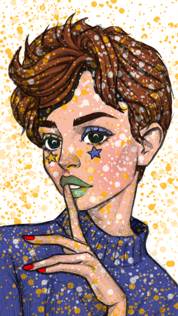 Alex - one of my many OC’s - ibisPaint