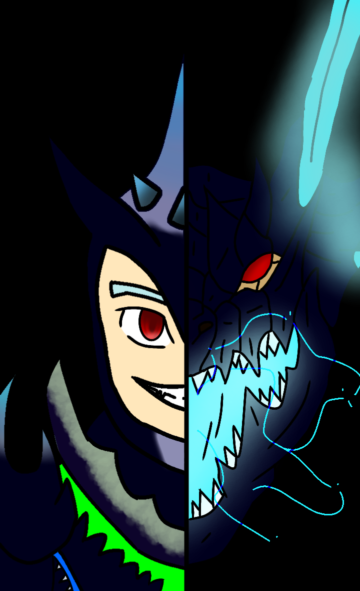 me and shadow - ibisPaint