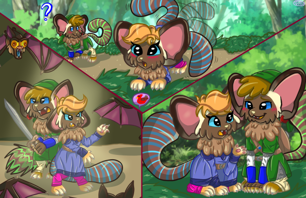 Oh look, Actual Teamwork - ibisPaint