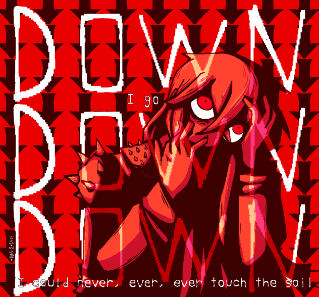 DOWN DOWN DOWN - ibisPaint