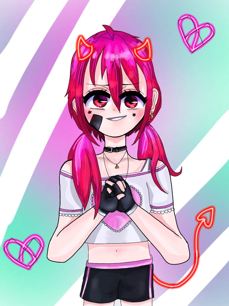Red haired devil - ibisPaint