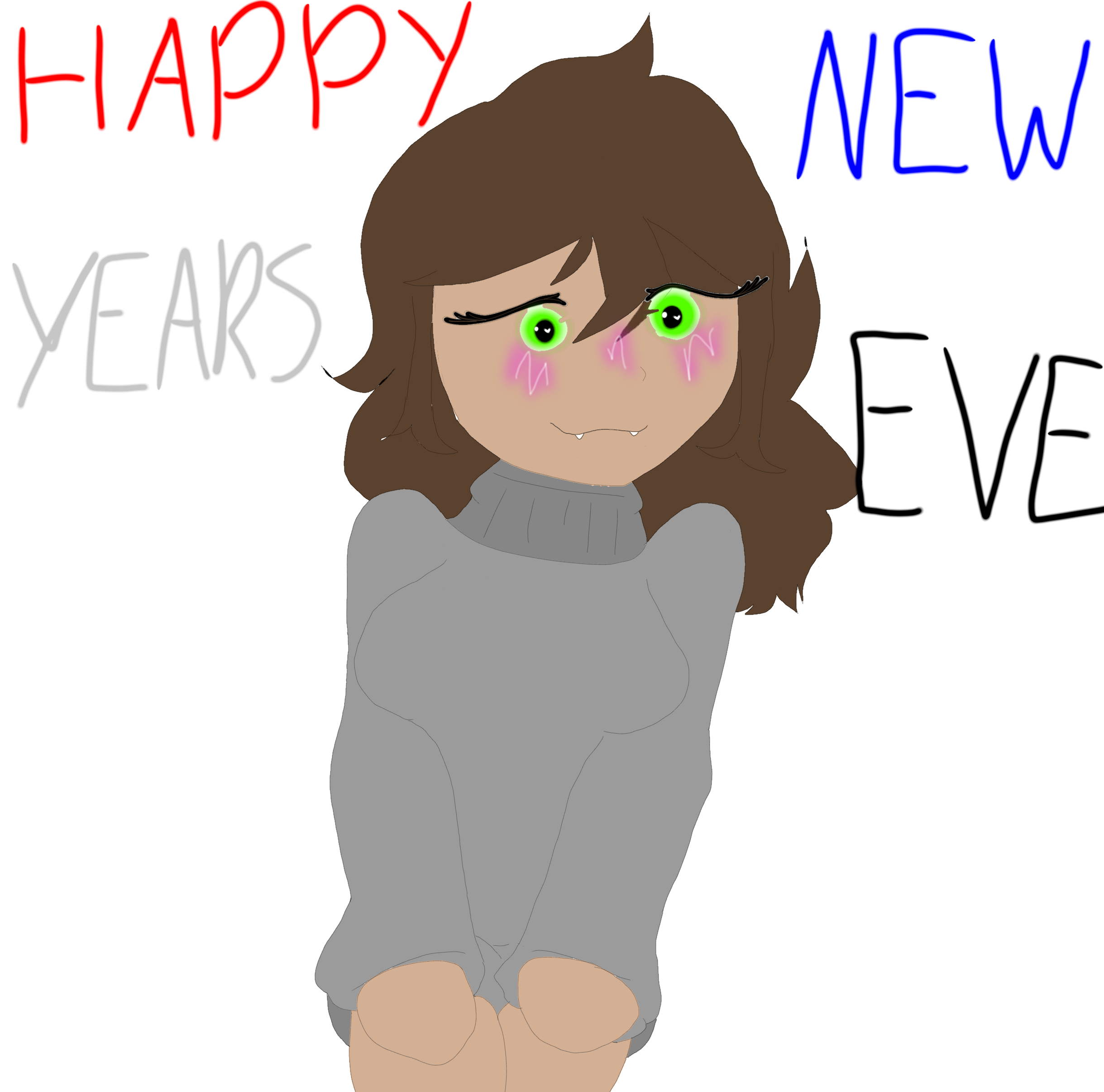 (old) new years picture - ibisPaint