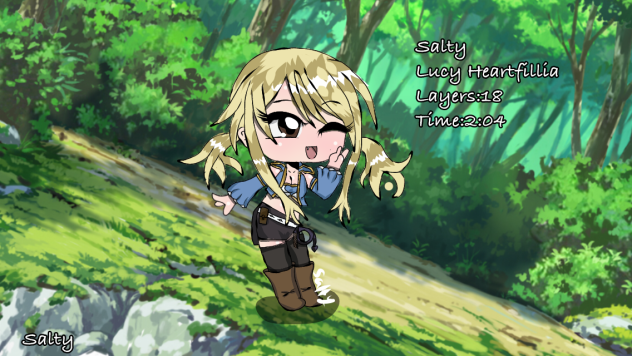 Lucy Heartfillia speed paint - ibisPaint