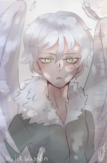 Snowy owl - ibisPaint