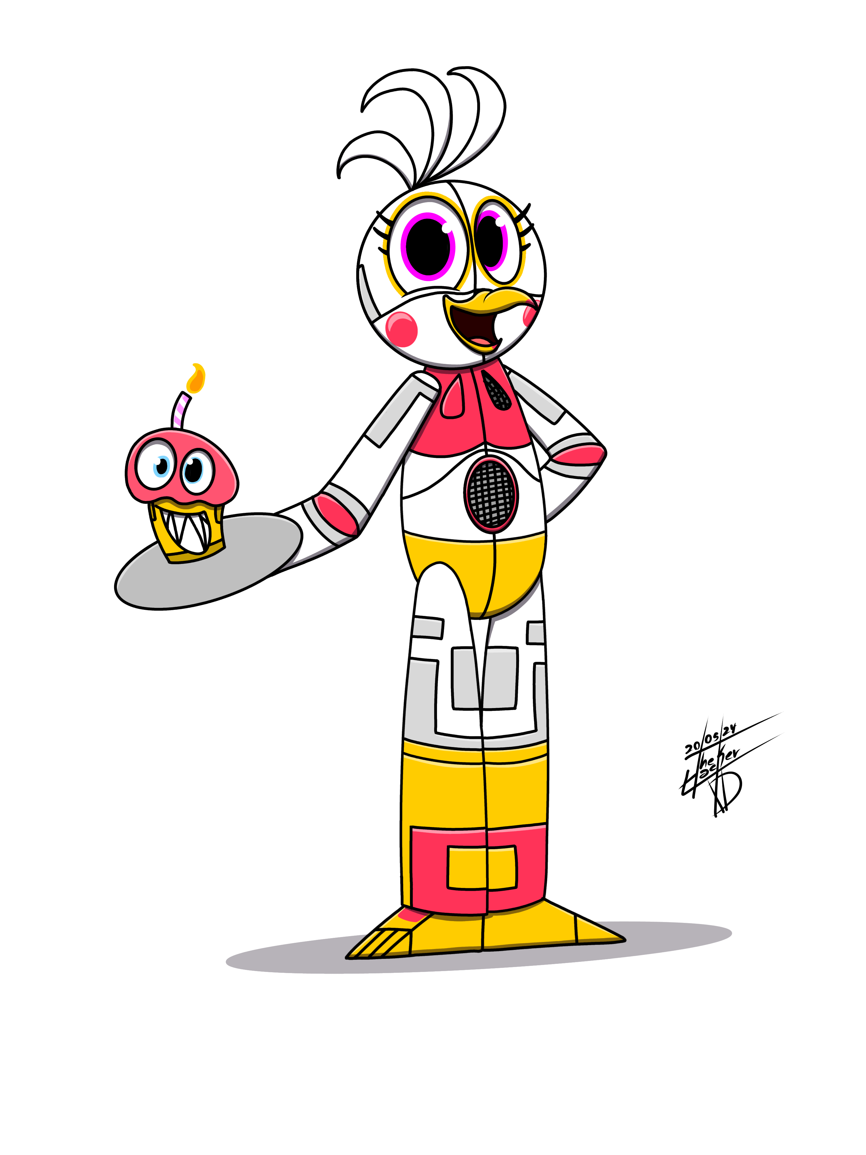 Funtime Chica - ibisPaint