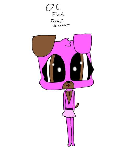 oc for foxly elisa channel - ibisPaint