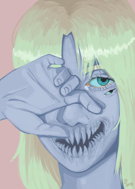 alien oc - ibisPaint