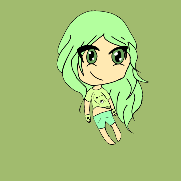 My first chibi drawing - ibisPaint