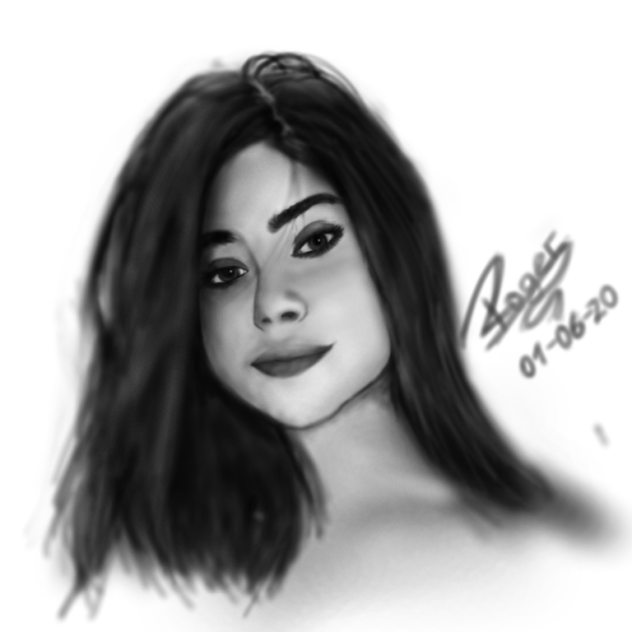 Un rostro rápido by RogerDR - ibisPaint