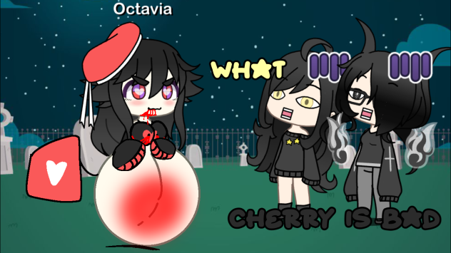 Haloween Cherry Hell - ibisPaint