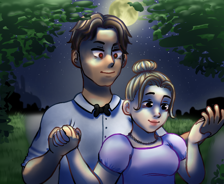 Moonshine night - ibisPaint