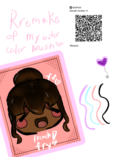 water color remake 🎀💕 - ibisPaint