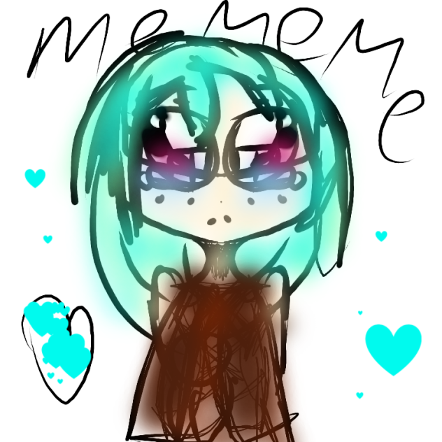 how i draw mememe - ibisPaint