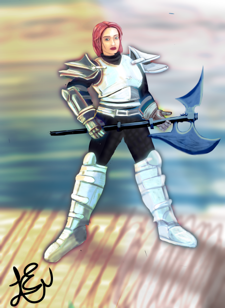 guerrera - ibisPaint