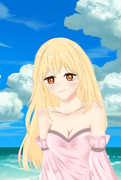 hot cute girl - ibisPaint