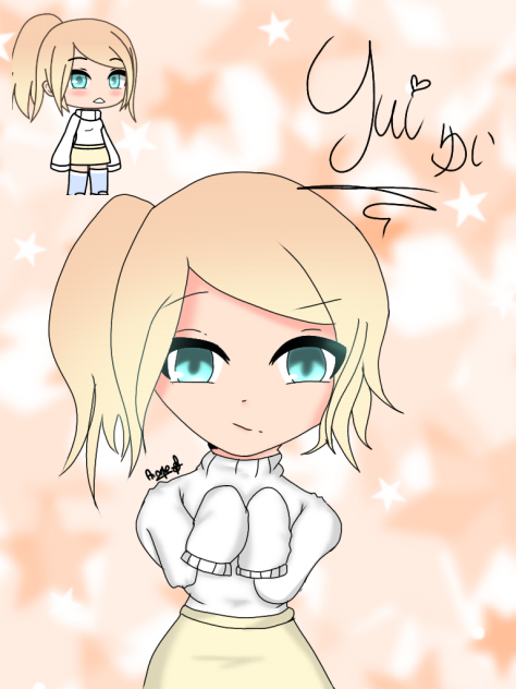 Yui Gacha Charactery - ibisPaint