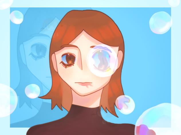 bubble art - ibisPaint