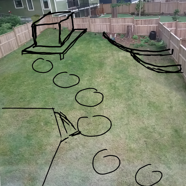 backyard animation - ibisPaint