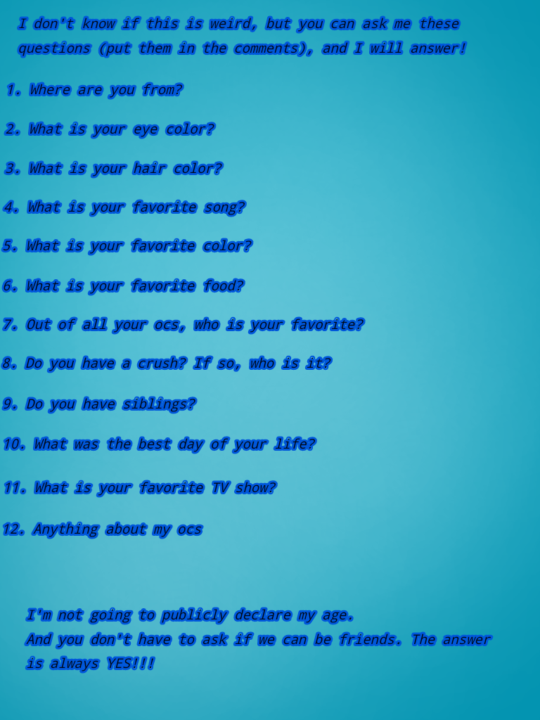 ASK ME ANYTHING - ibisPaint